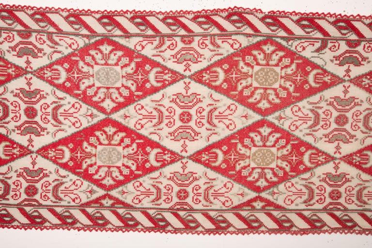 Eastern European Cotton Embroidery, Early 20th C. For Sale at 1stDibs