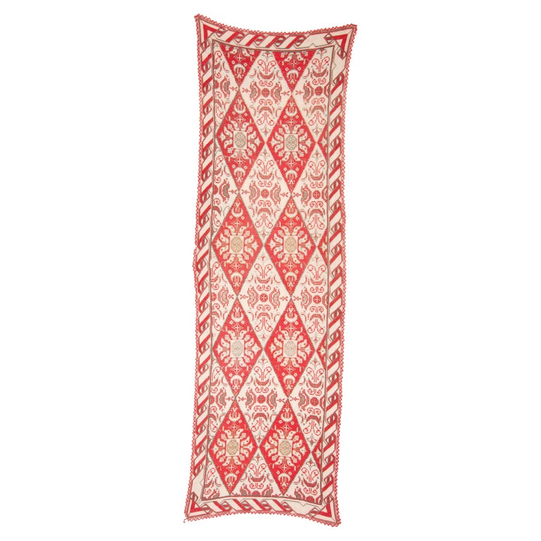 Eastern European Cotton Embroidery, Early 20th C. For Sale at 1stDibs