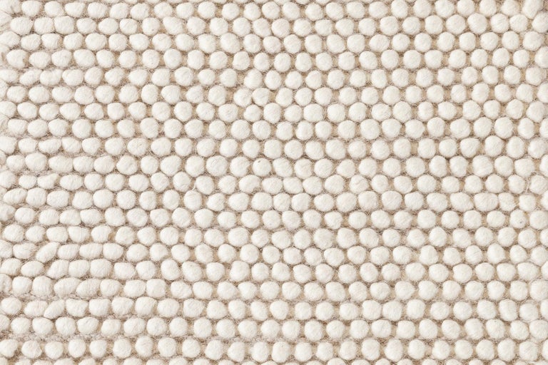 Easton Collection Solid-colored Wool Textured Custom Rug For Sale at ...