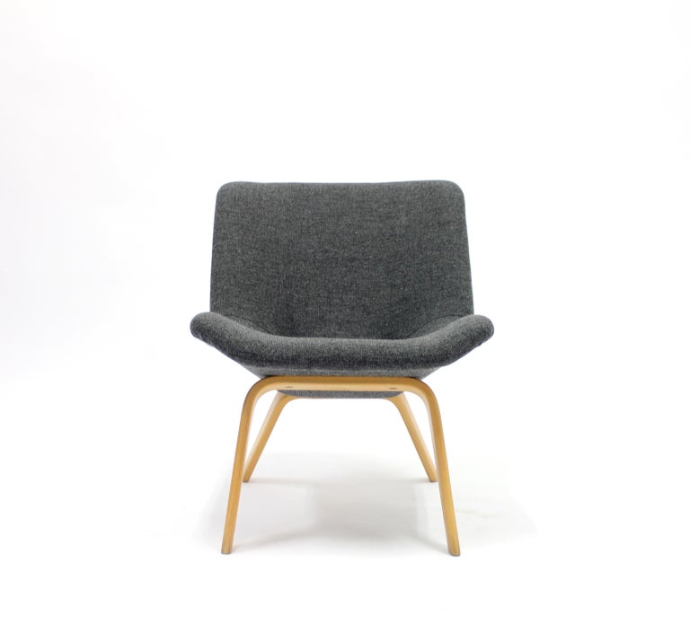 Easy Chair by Carl Gustaf Hiort af Ornäs for Gösta Westerberg, 1950s ...