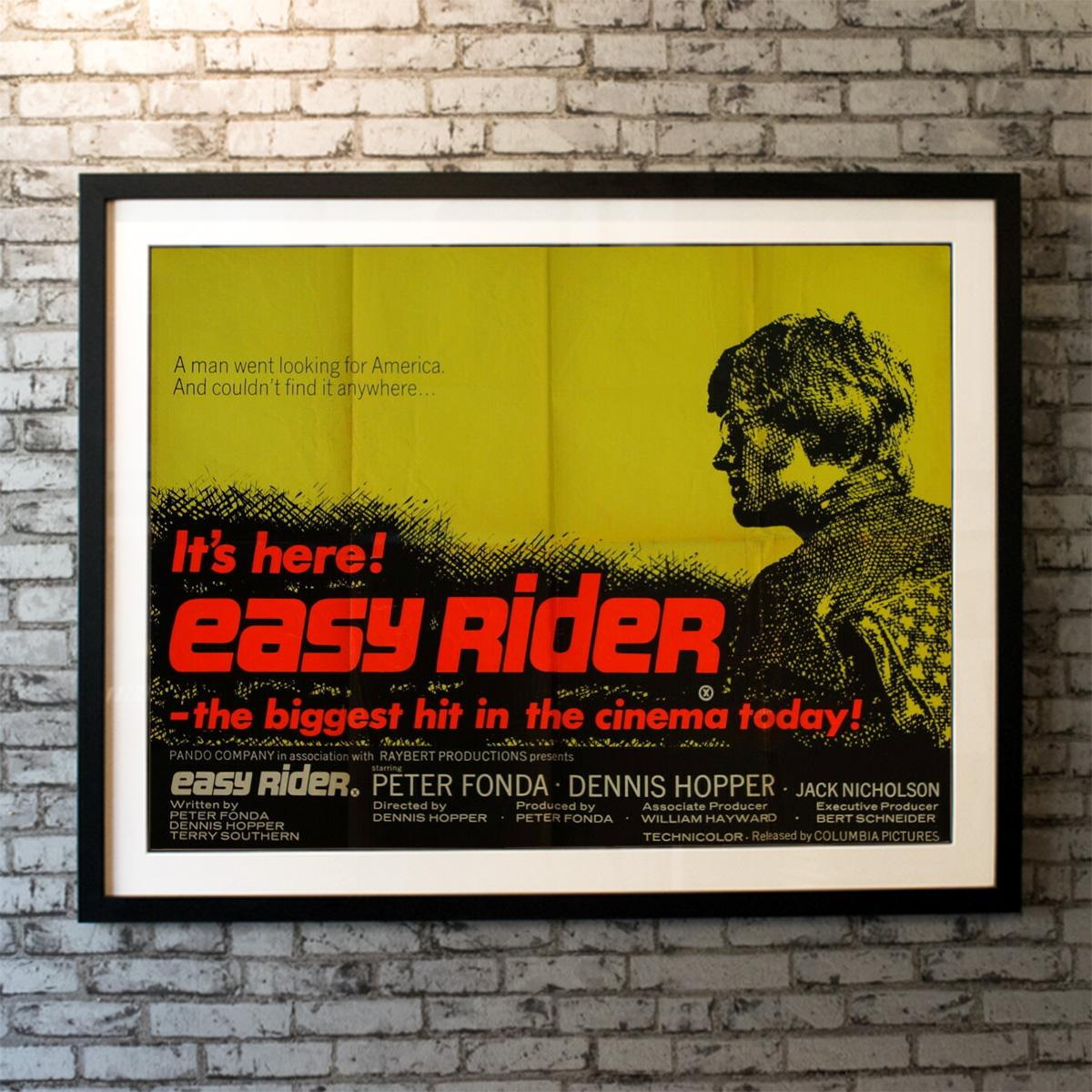 "Easy Rider", '1969' Poster For Sale at 1stDibs | easy rider poster ...