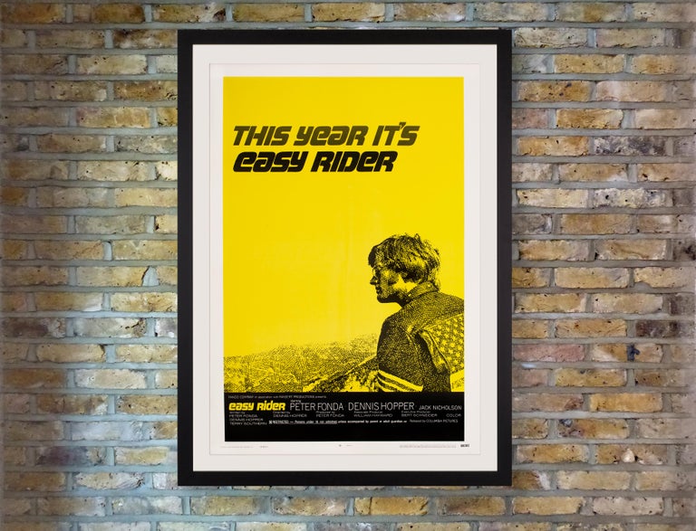 'Easy Rider' Original Vintage Movie Poster, American, 1969 For Sale at ...