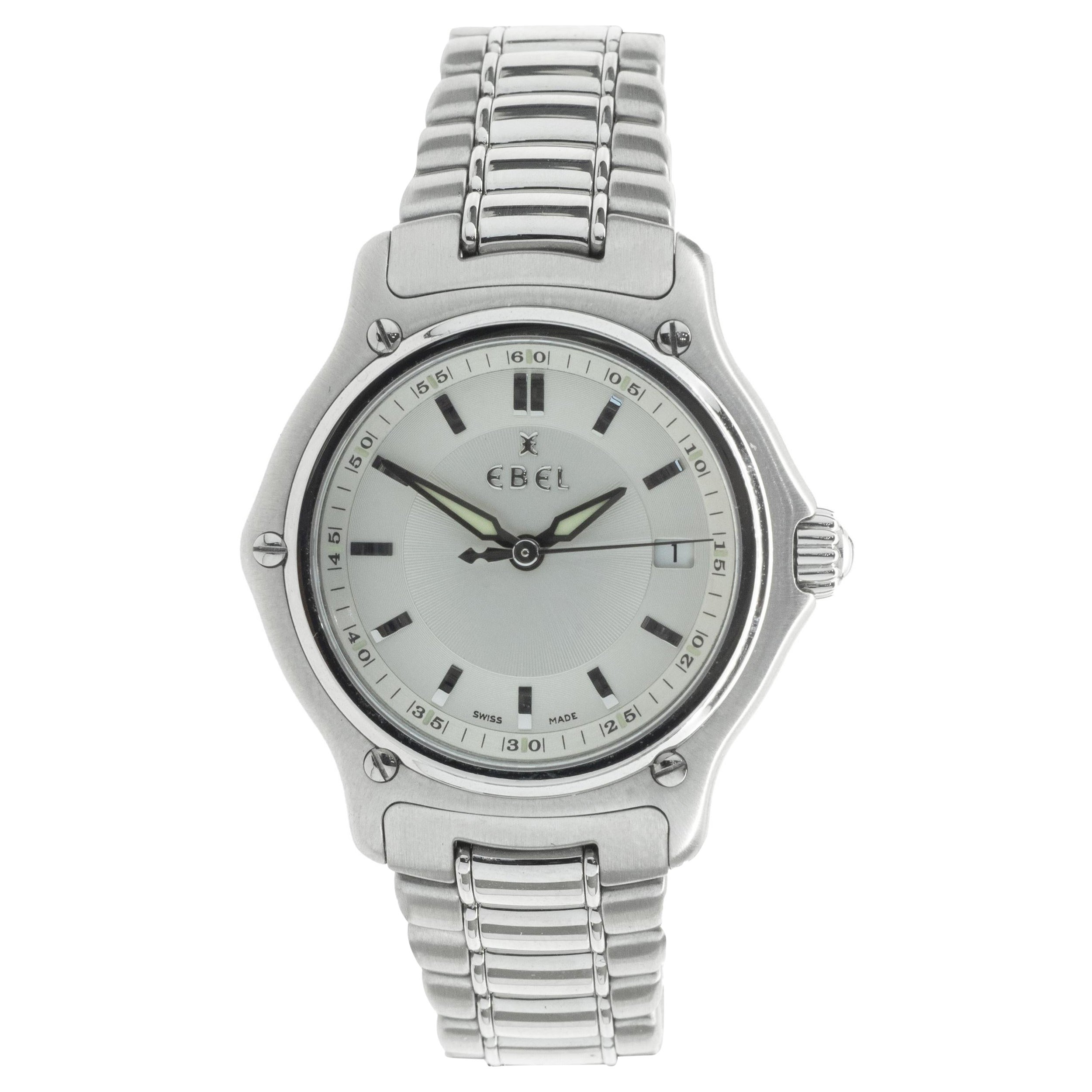 Ebel Classic Wave Steel and Gold Ladies Watch at 1stDibs | ebel wave ...