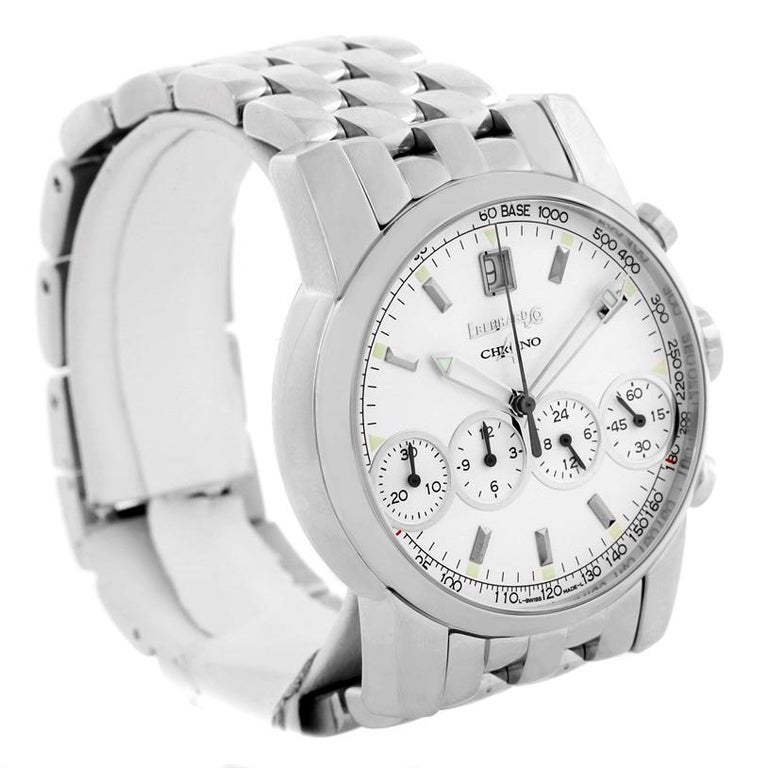Eberhard Chrono 4 Stainless Steel Chronograph Men's Watch 31041 For ...