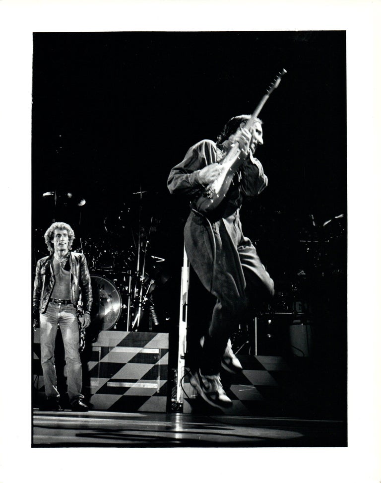 Ebet Roberts The Who Performing On Stage Vintage Original Photograph