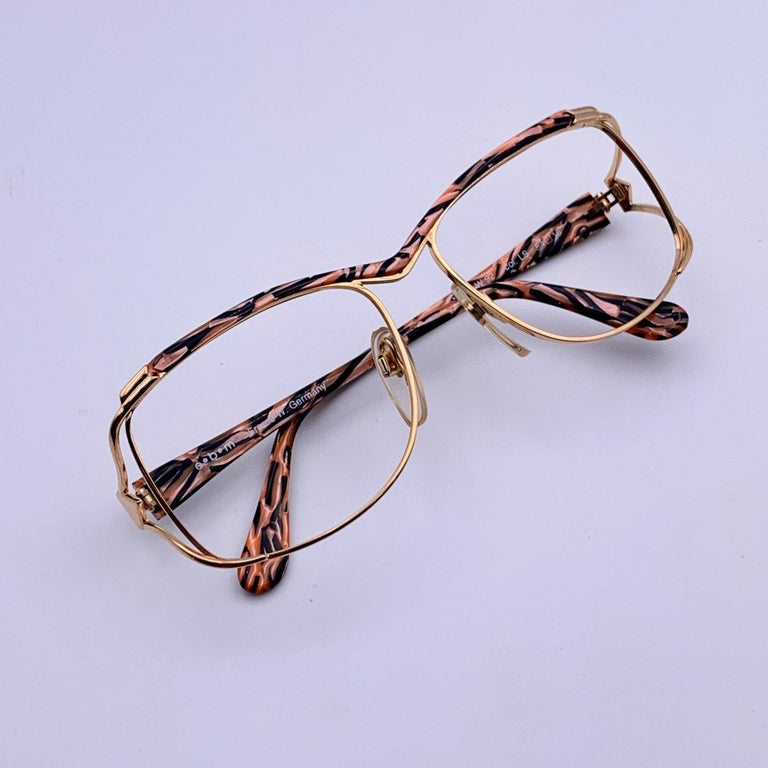EBM Vintage Mint Gold Metal Eyeglasses Mod. W 92 OS Frame 54/16 125mm ...