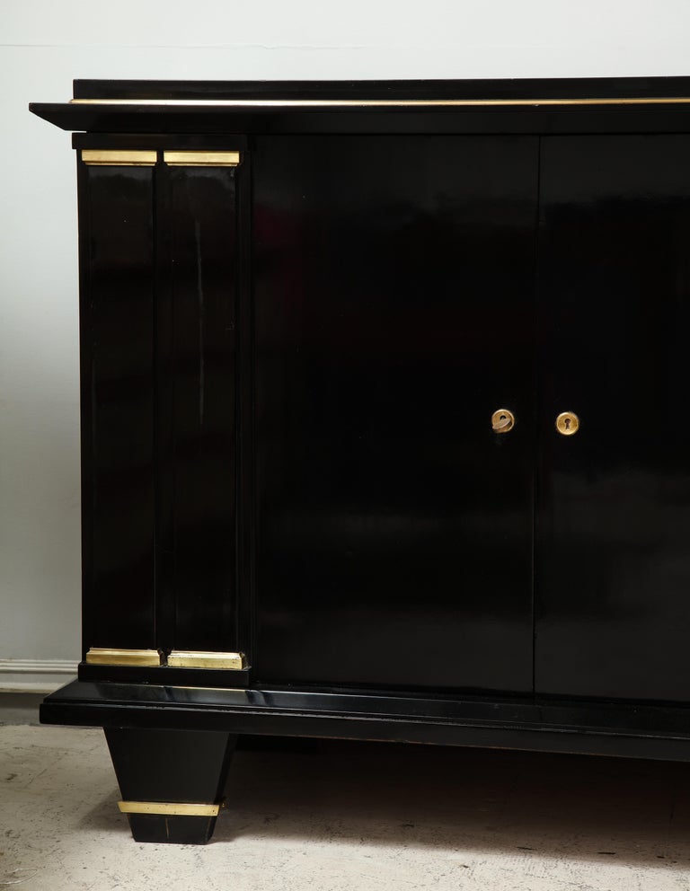 French Architectural Sideboard with Bronze Mounts at 1stDibs