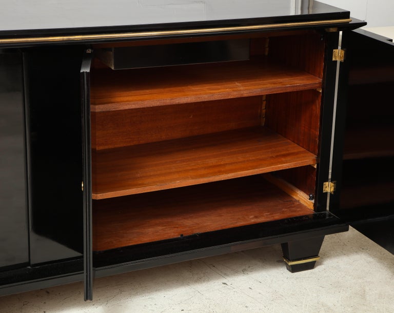 French Architectural Sideboard with Bronze Mounts at 1stDibs