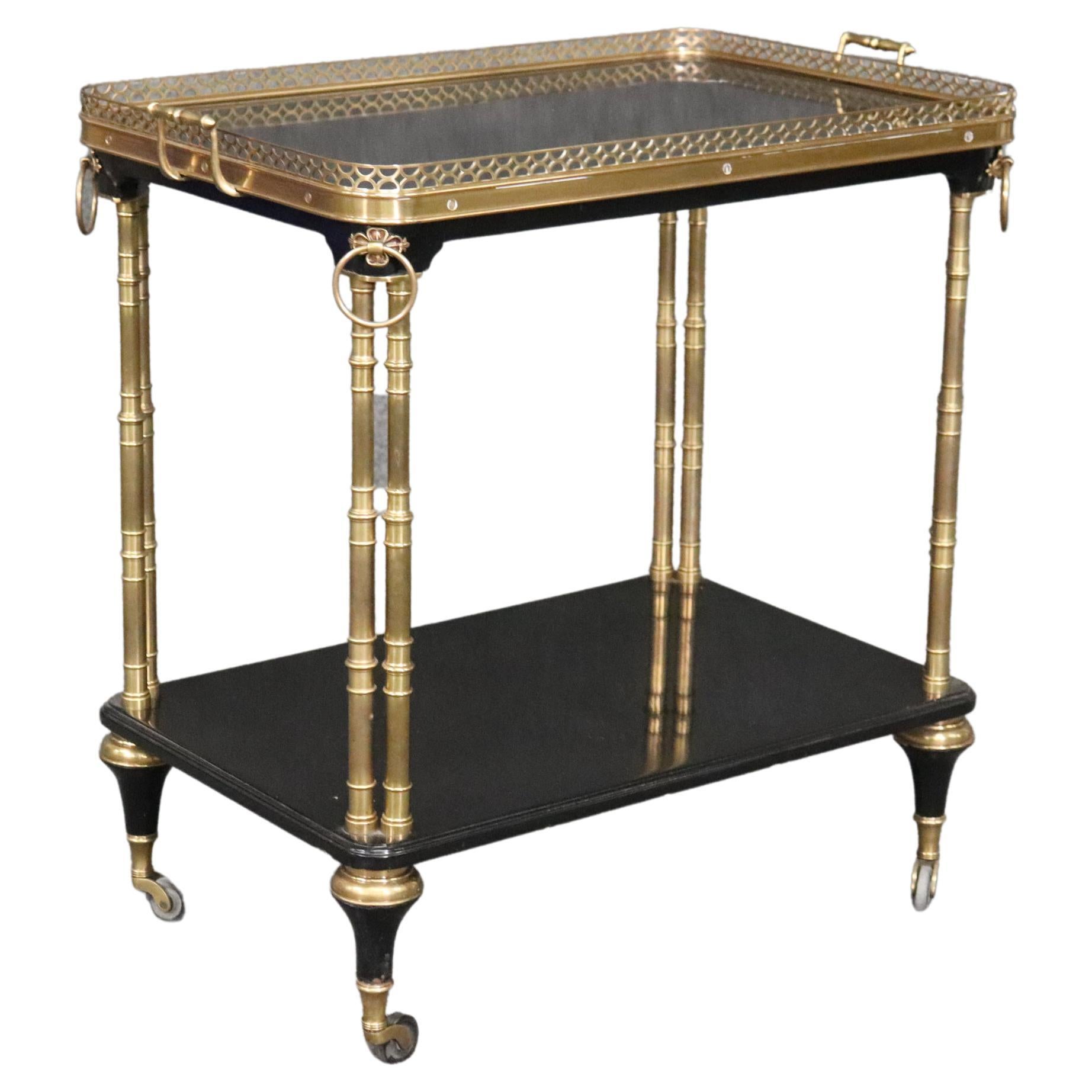 French Victorian Large Brass Pastry ‘Butcher’ Table For Sale at 1stDibs