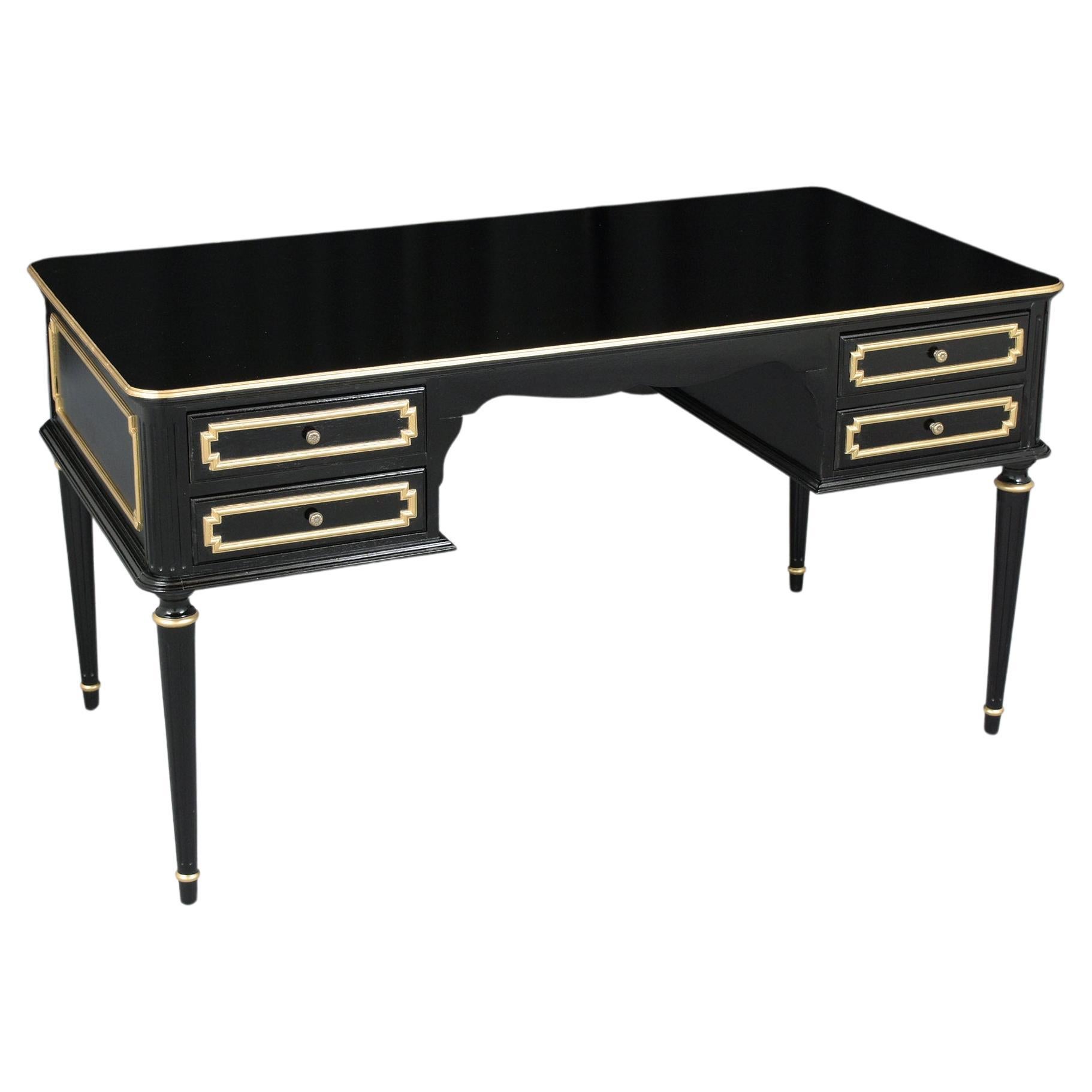 French Henry ll-Style Desk with Original Finish, circa 1850s at 1stDibs