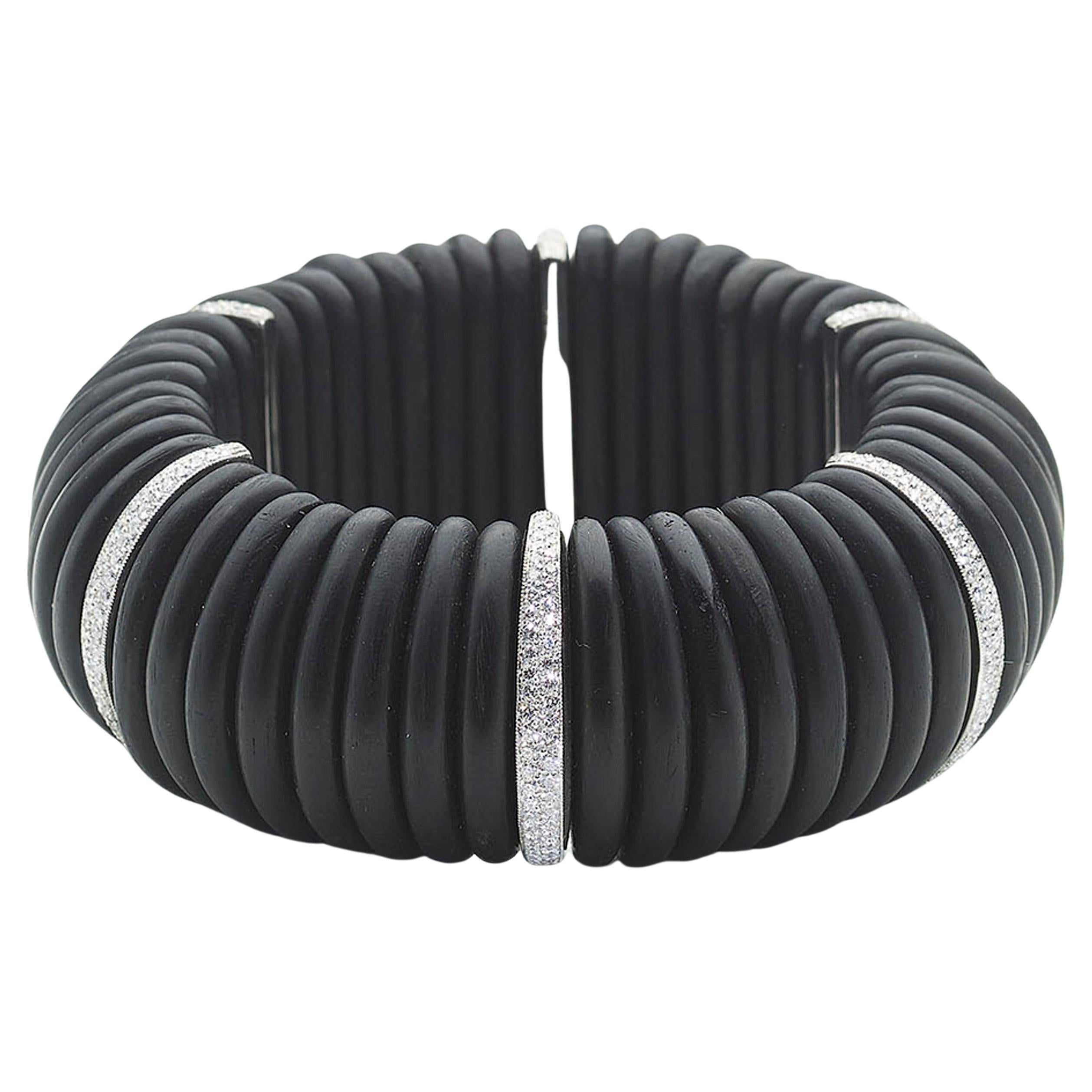 Diamond Cuff Bracelet at 1stDibs