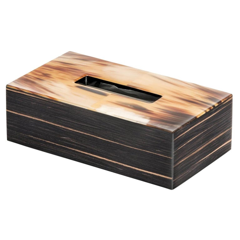 Ebony Tissue Box For Sale at 1stDibs