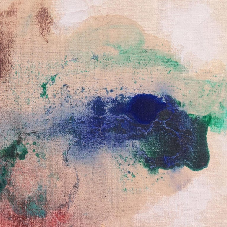 E.B.Stetson - 'Biomorphic Abstraction', Large American Abstract Oil For ...