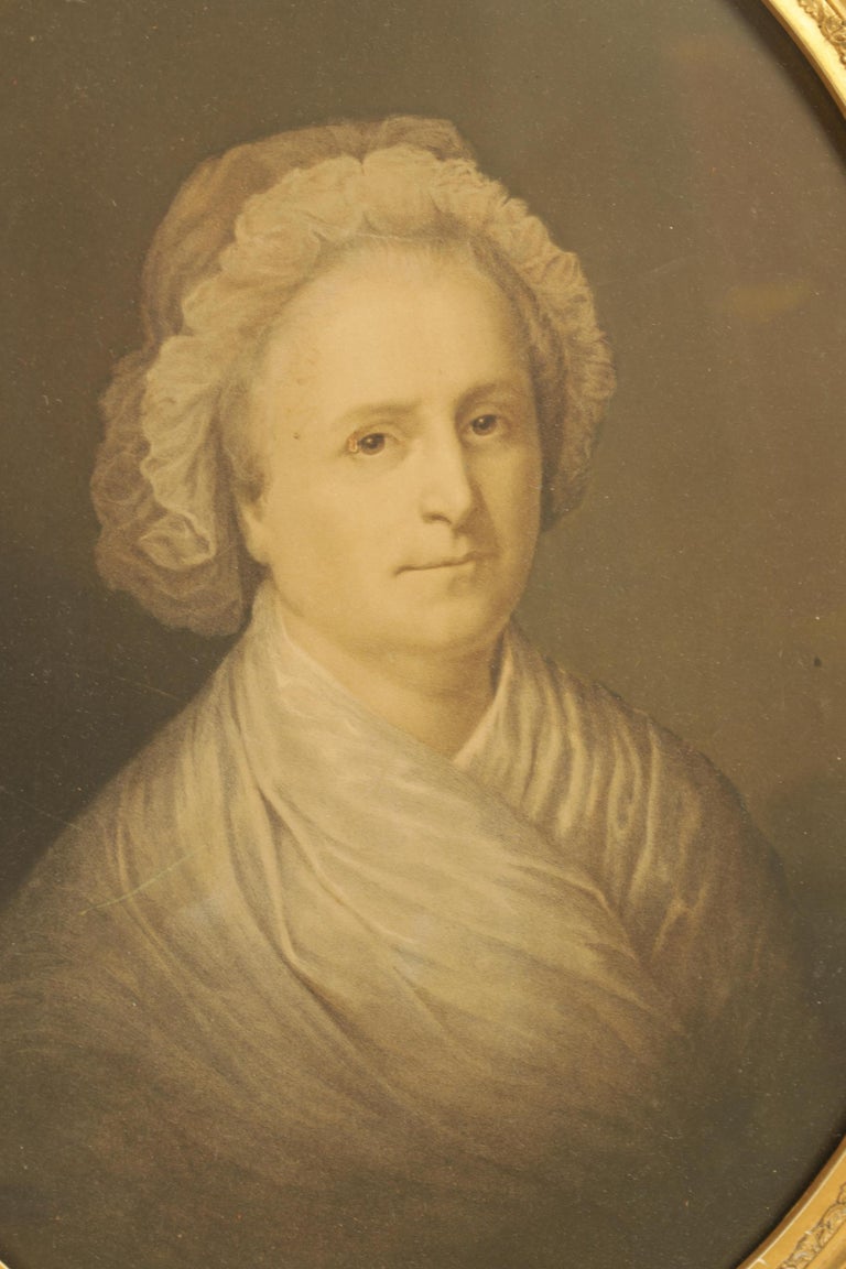 E.C Middleton - George Washington and His Wife - Pair of 19th Century ...