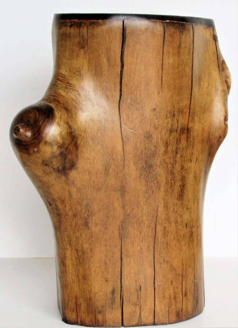 Organic Modern Wood Stump Table at 1stDibs