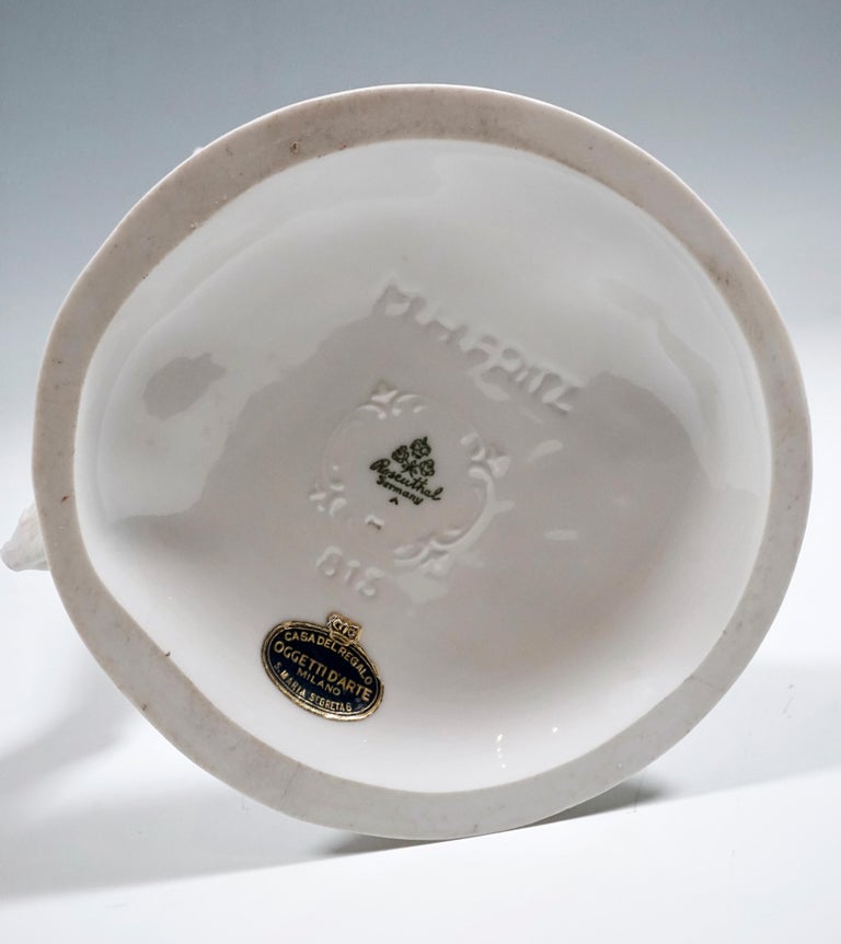 'Echo' Large Biscuit-Porcelain Figurine by Max Hermann Fritz, Germany ...