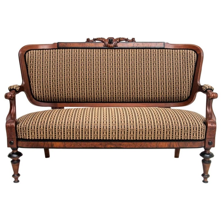 Eclectic Style Sofa, Late 19th Century at 1stDibs