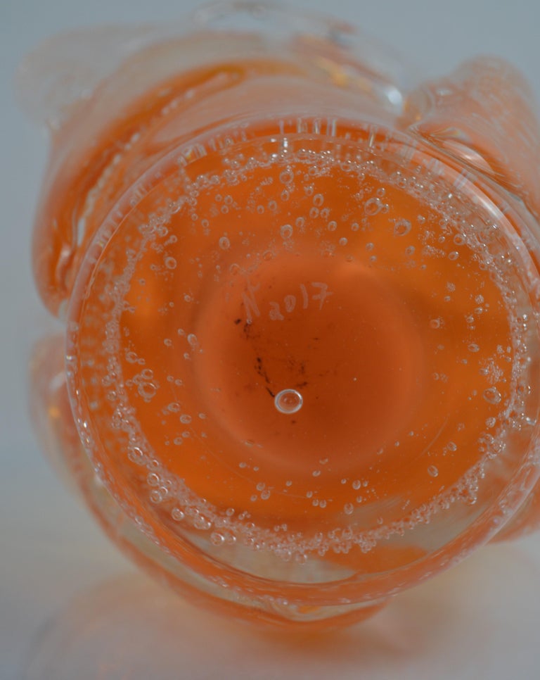 Eco Crystal Vase, Amorphous Collection by BF Glass Studio For Sale at ...