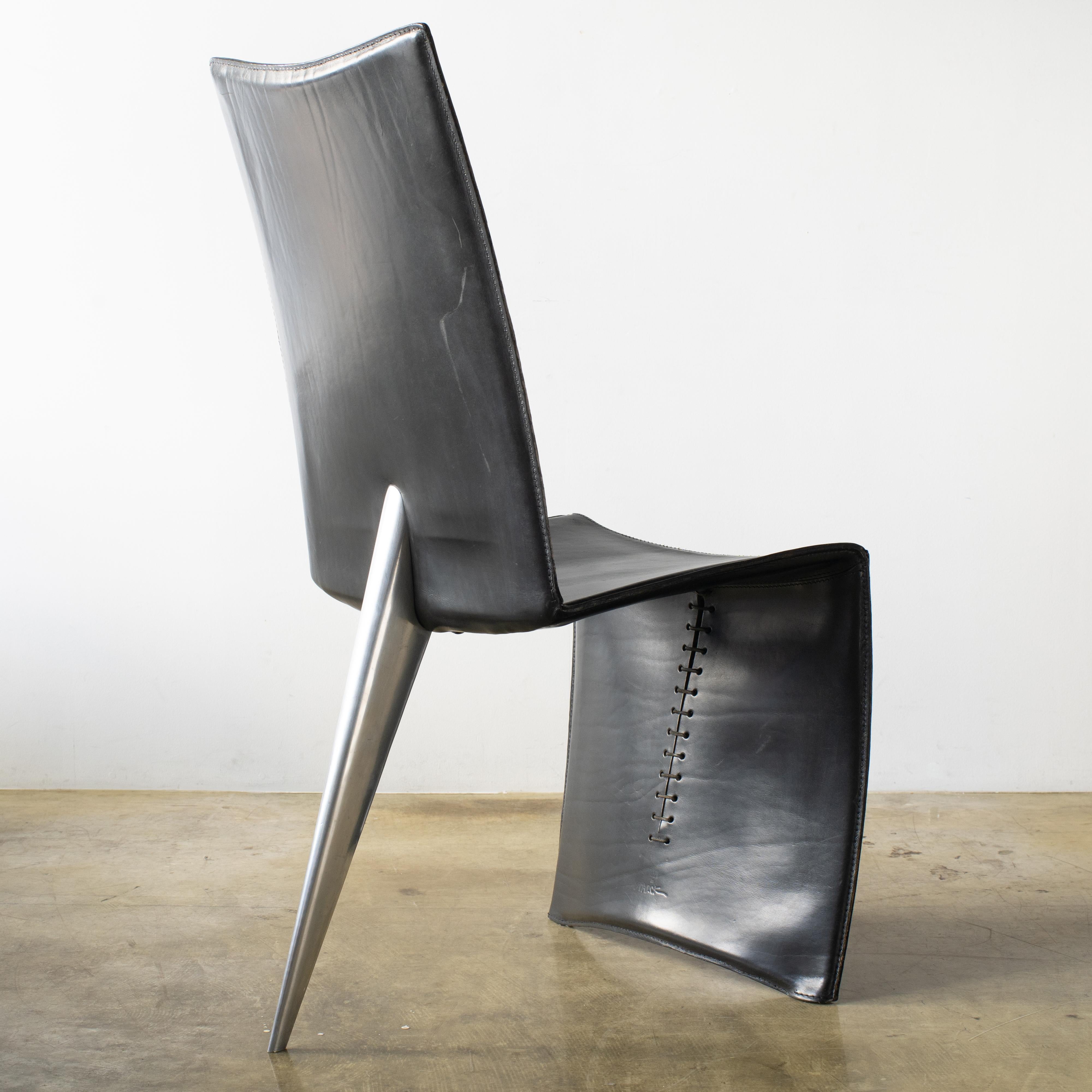 Ed Archer Philippe Starck Chair Postmodern Minimal in Stock For Sale at ...