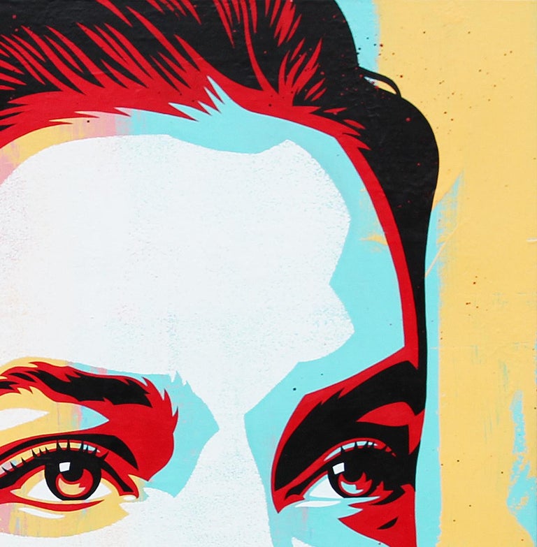 Ed Booth - “Eclipse” Contemporary Blue, Orange, Red, and Pink ...