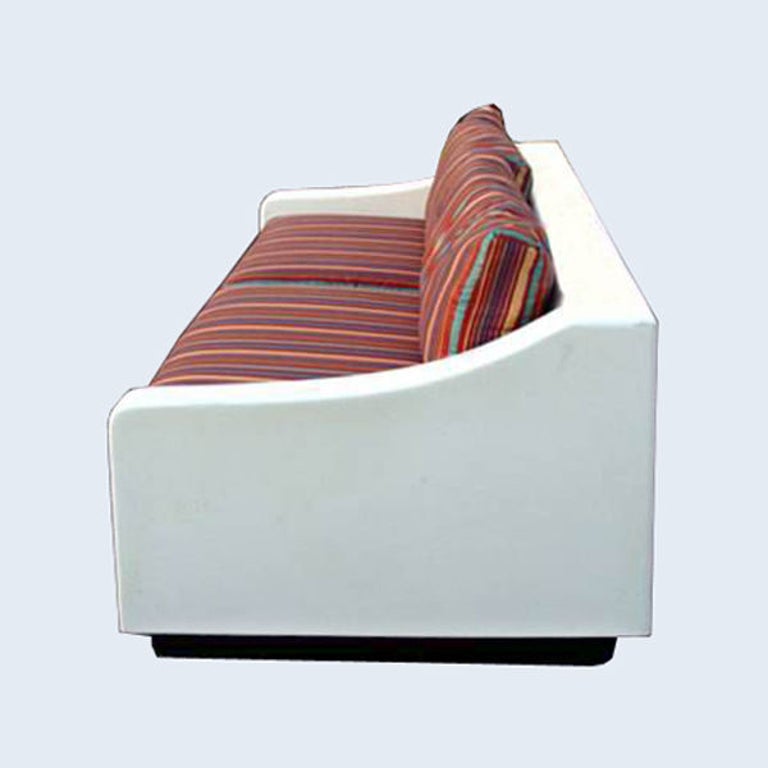 Ed Frank for Moretti Fiberglass Sofa and Bed at 1stDibs | moretti sofa