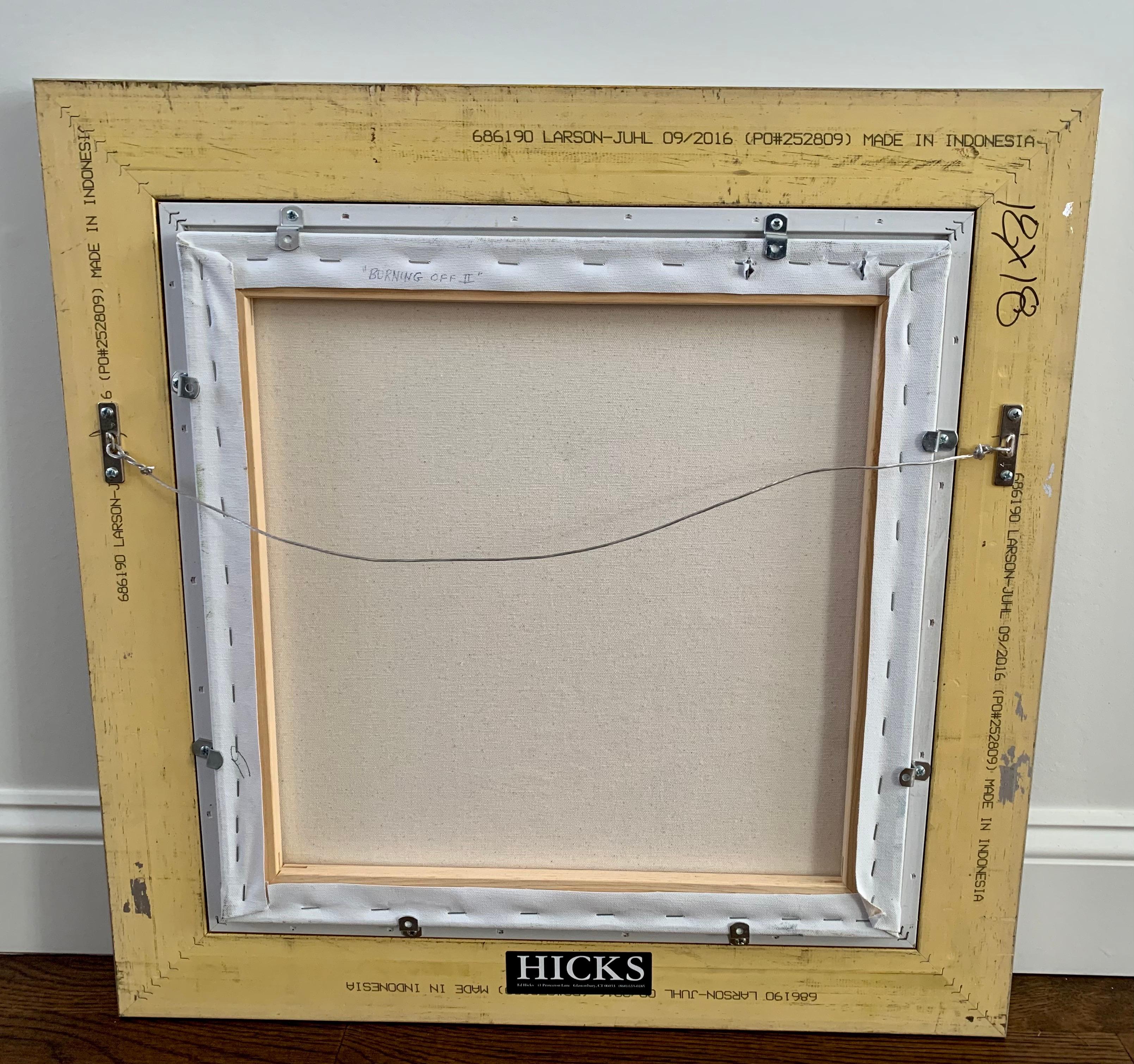 Ed Hicks Original Nantucket Oil Painting Burning Off For Sale at ...