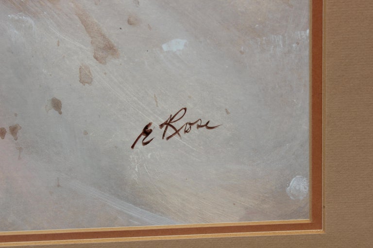 Ed Rose - Abstract in Earth Tones at 1stDibs