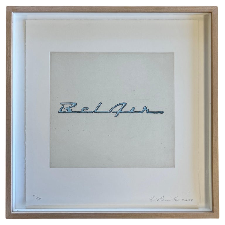 Ed Ruscha “Bel Air” Motor City, 2009 For Sale at 1stDibs