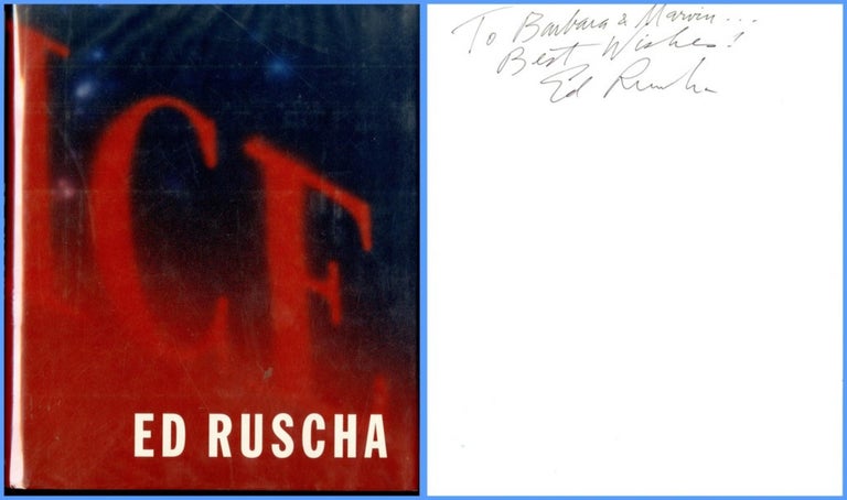 Ed Ruscha - Ed Ruscha, Signed and inscribed to Marvin Davis, ex owner ...