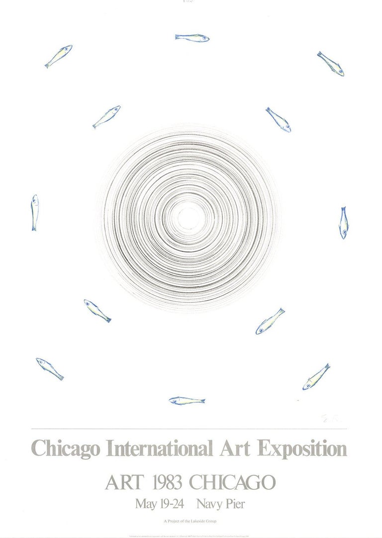 1983 After Edward Ruscha 'Chicago International Art Exposition' Pop Art ...