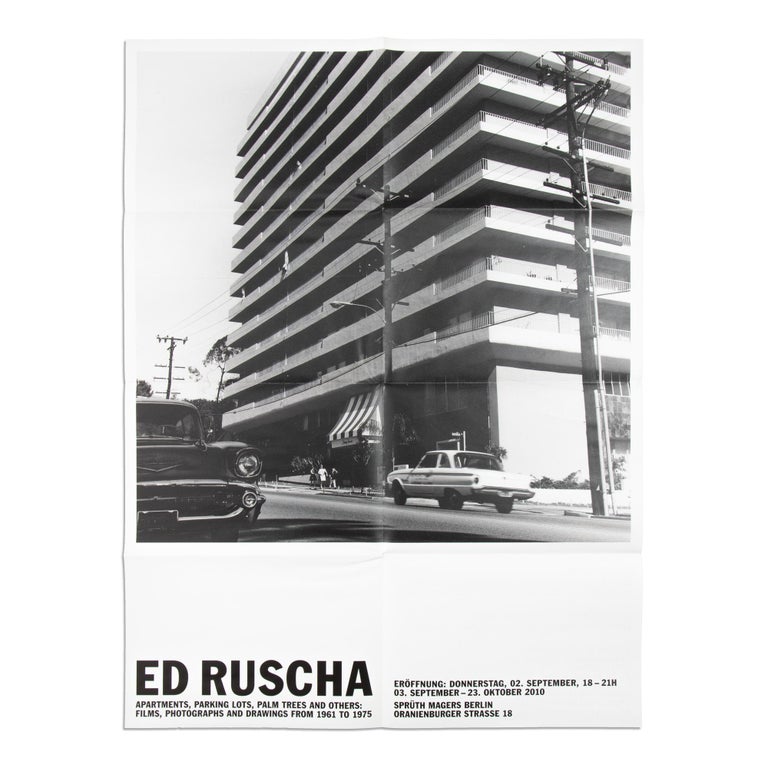 Ed Ruscha - Apartments, Parking Lots, Palm Trees and Others, Exhibition ...