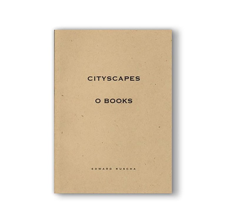 Ed Ruscha - Ed Ruscha Cityscapes O Books, 1997 at 1stDibs