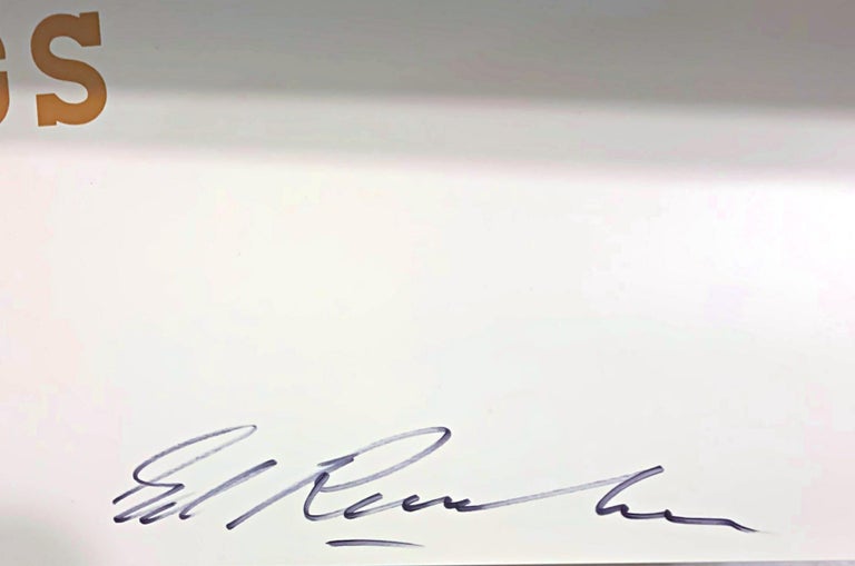 Ed Ruscha - Ed Ruscha Paintings (Hand signed by Ed Ruscha) For Sale at ...