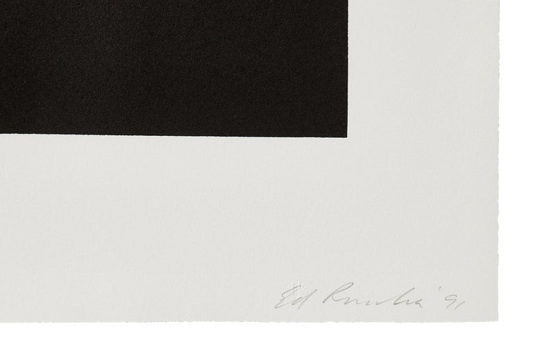 Ed Ruscha - If -- Print, Lithograph, Text Art by Ed Ruscha at 1stDibs