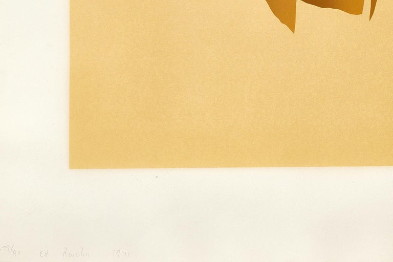 Ed Ruscha - Raw -- Print, Screen Print, Text Art, Contemporary Art by ...