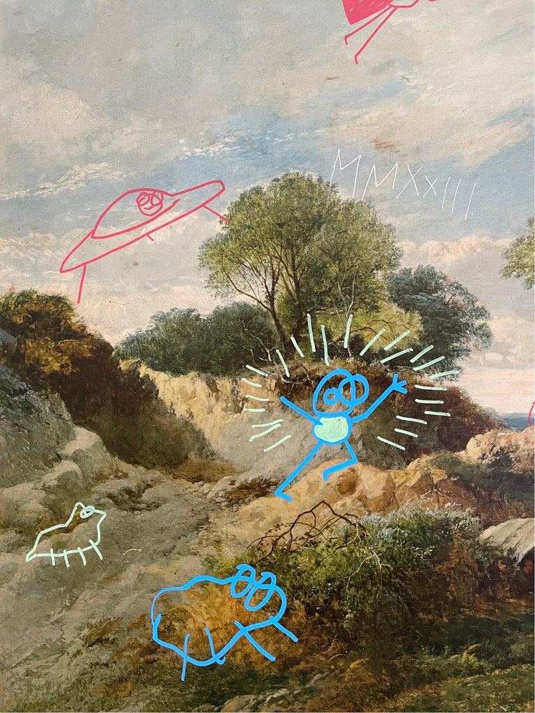 Ed Warner - Contemporary Artwork David VS Goliath by Ed Warner 2023 For ...