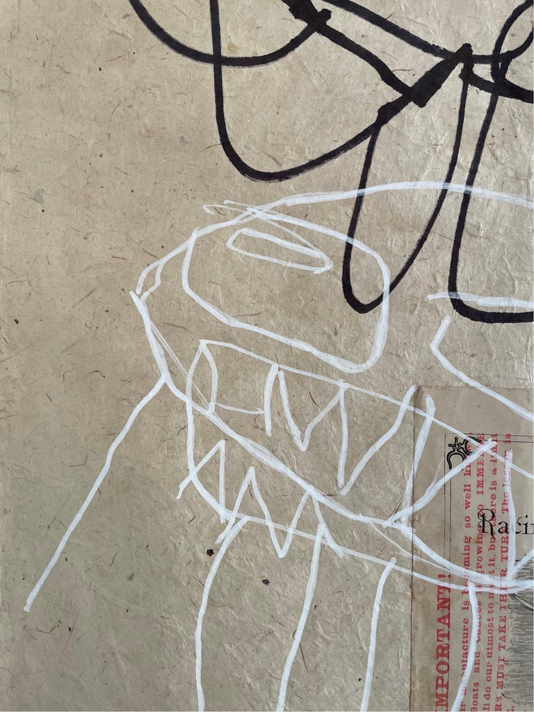 Ed Warner - CONTEMPORARY Artwork, Handmade paper. Jonas and the whale ...