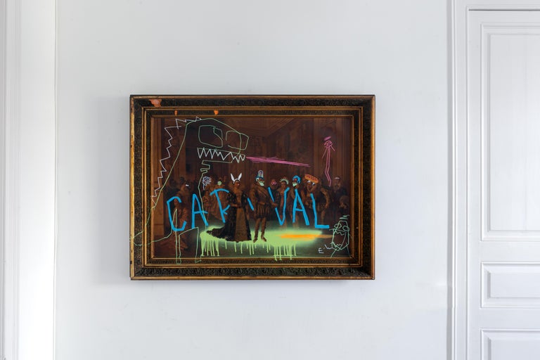 Ed Warner - CONTEMPORARY Art. Street Art. Titled, Carnival by Ed Warner ...