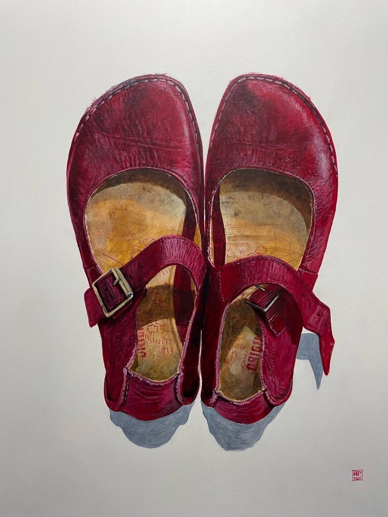 Eddie Potts - Red Shoes For Sale at 1stDibs