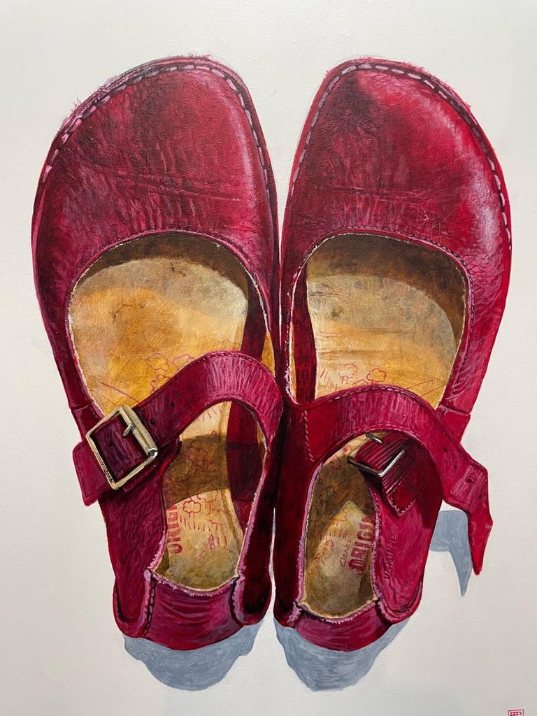 Eddie Potts - Red Shoes For Sale at 1stDibs