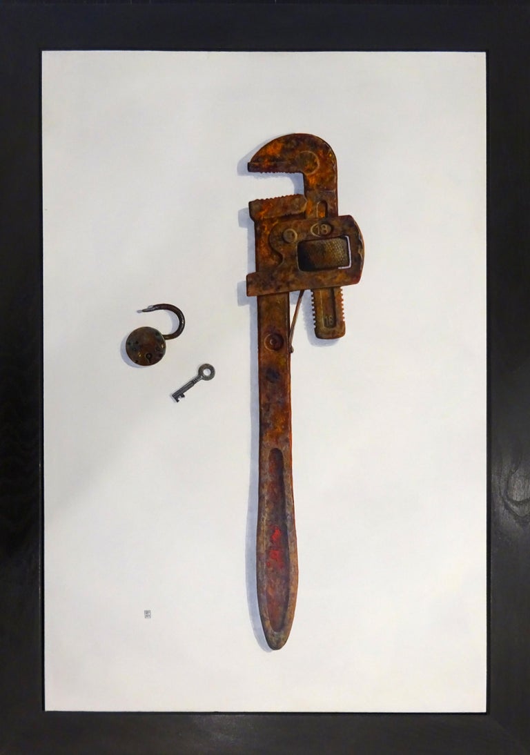 Eddie Potts - Rusty Stilson and Padlock For Sale at 1stDibs | rusty potts