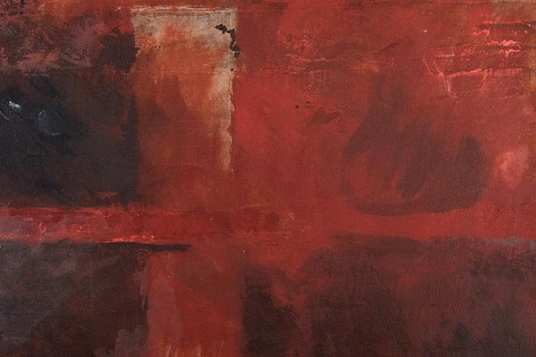 Eddie Westerberg, Swedish Artist, Oil on Canvas, Abstract Composition ...