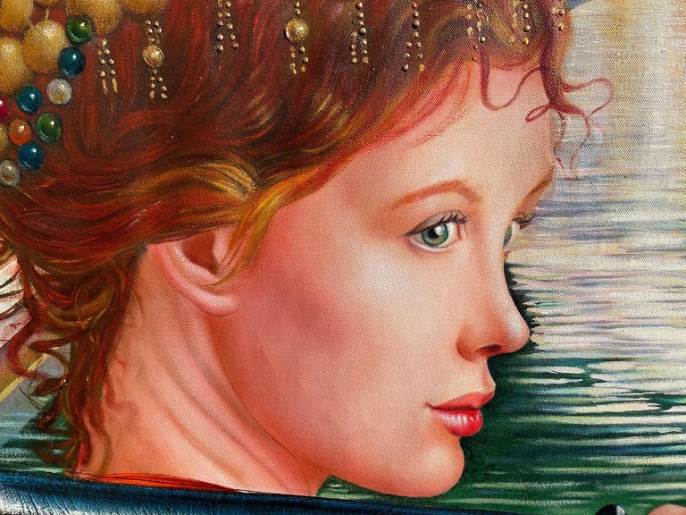 Edgar Barrios - Edgar Barrios ** Adomeitis Temptation **Original Oil On ...