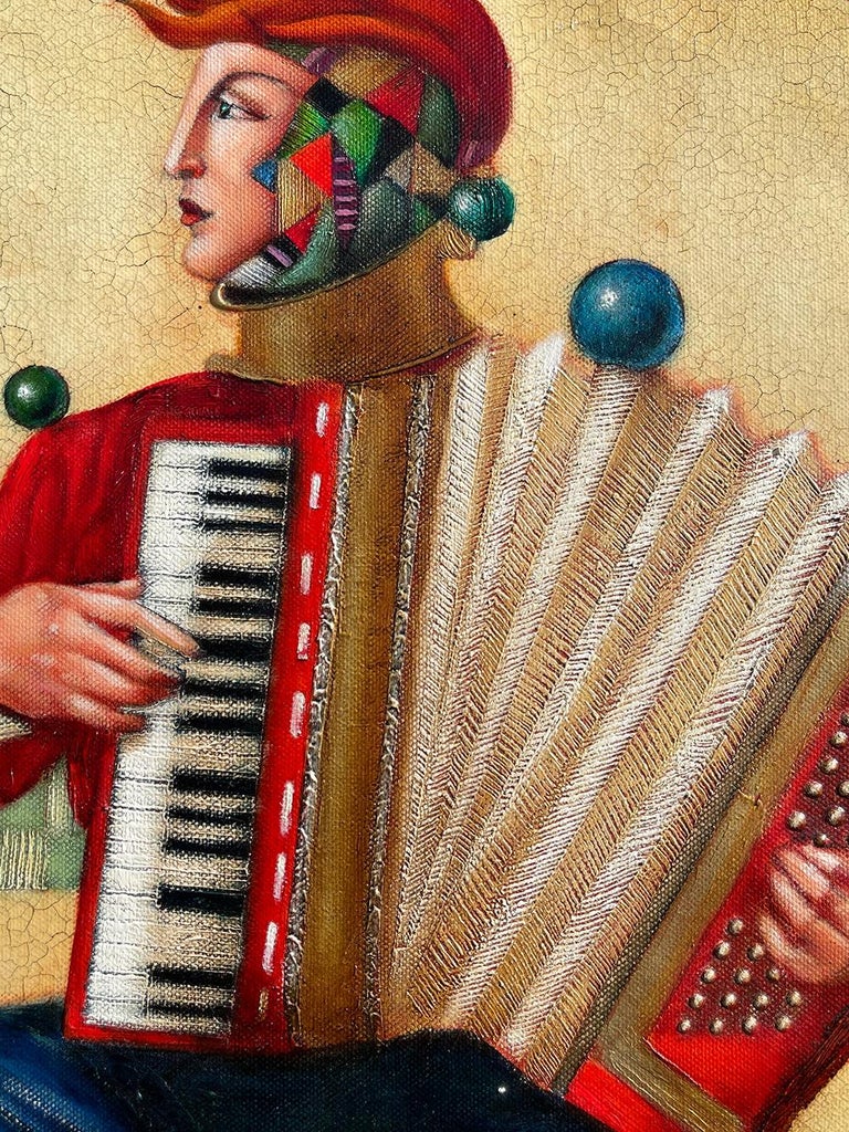 Edgar Barrios - Edgar Barrios ** Song For an Angel **Original Oil On ...