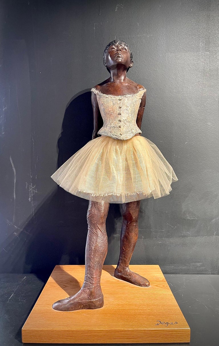 Beautiful Bronze Dancer sculpture After Edgar Degas La Petite Danseuse ...
