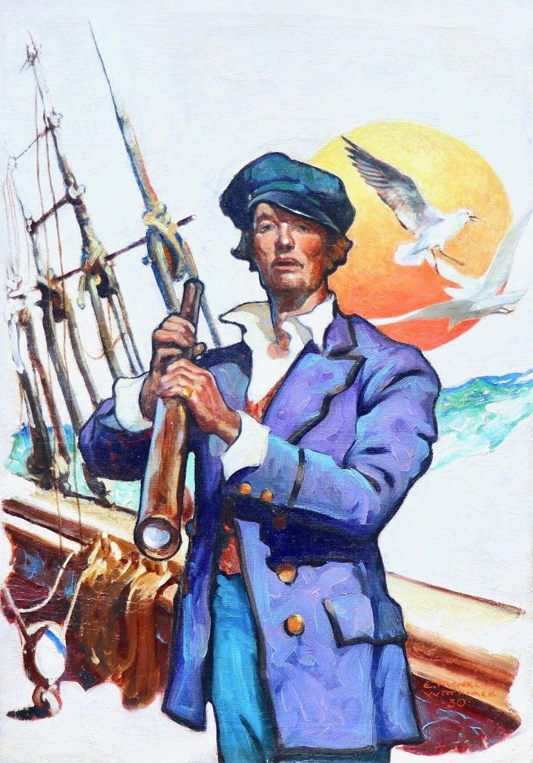 Edgar Franklin Wittmack - Sailor, Elks Magazine Cover, February 1931 ...