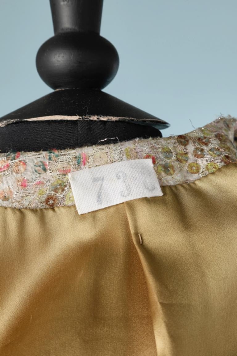 Edge to edge evening jacket in multicolor sequin André Laug For Sale at ...