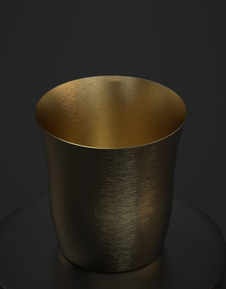 Edimate Genuine Copper Champagne Bucket Flared Edge, Handmade in France ...