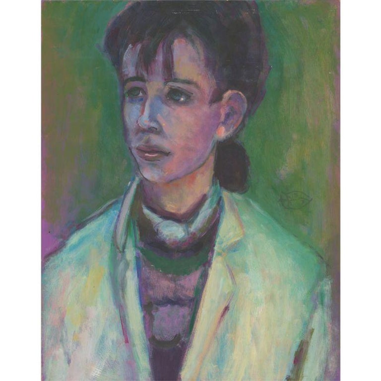 Edith Birkin - Edith Birkin (1927-2018) - 20th Century Acrylic ...