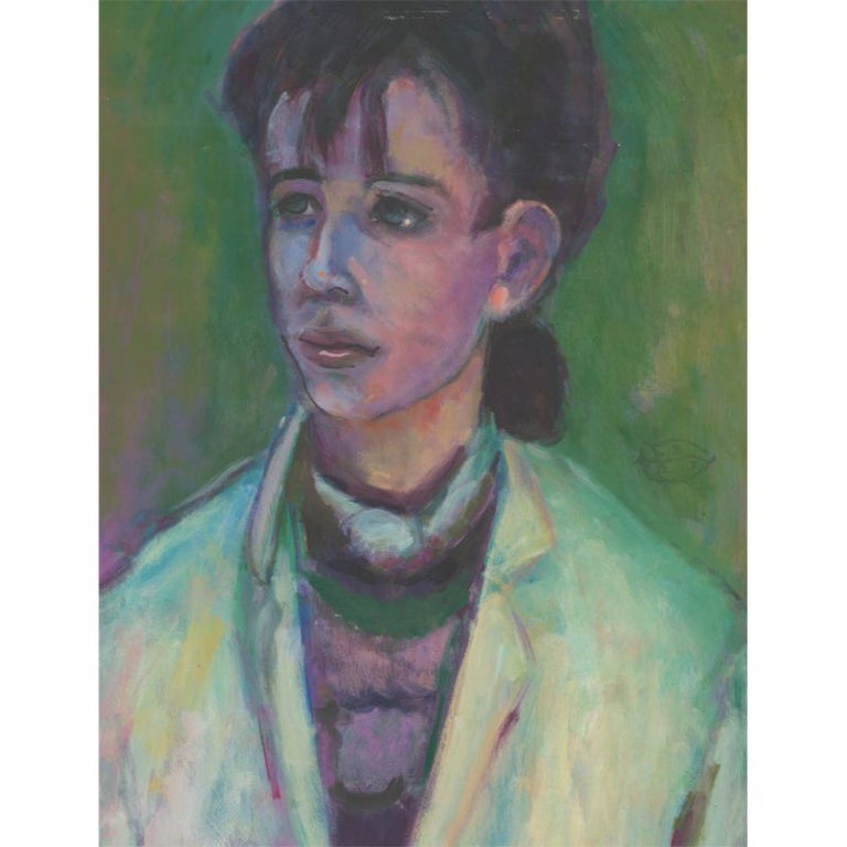 Edith Birkin - Edith Birkin (1927-2018) - 20th Century Acrylic ...